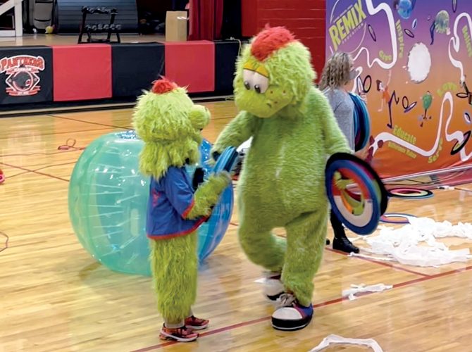 Program brings performing mascots to schools | News, Sports, Jobs - The ...
